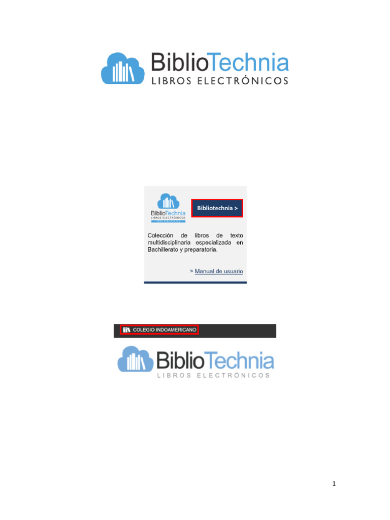 Manual Biblio Techn I A | PDF