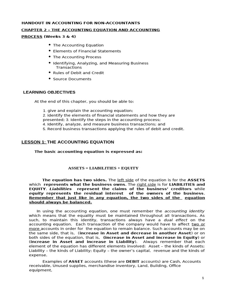 Handout In Ana Chapter 2 Pdf