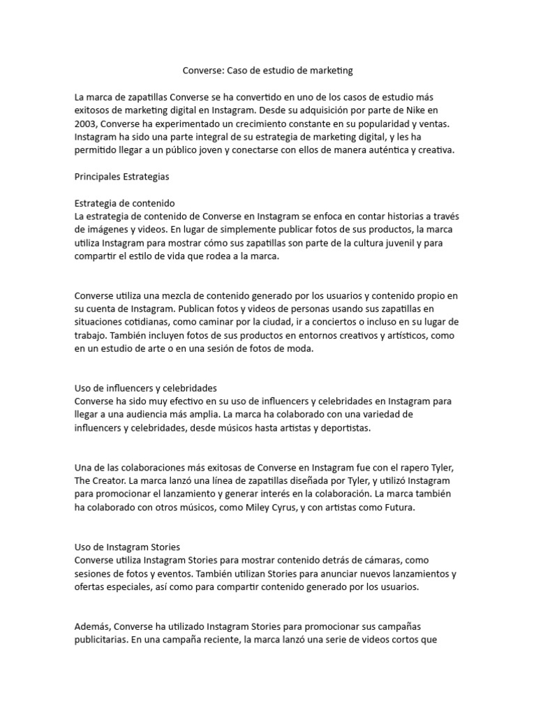 Converse | PDF