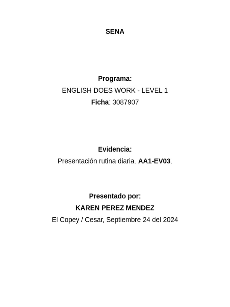 English Does Work - Level 1 | PDF