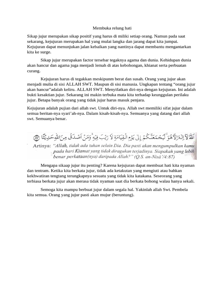 Mapel Agama Islam | PDF