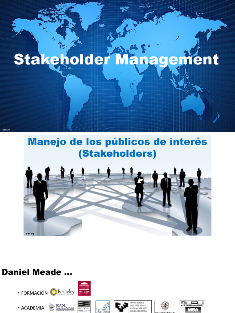 Stakeholder Management | PDF