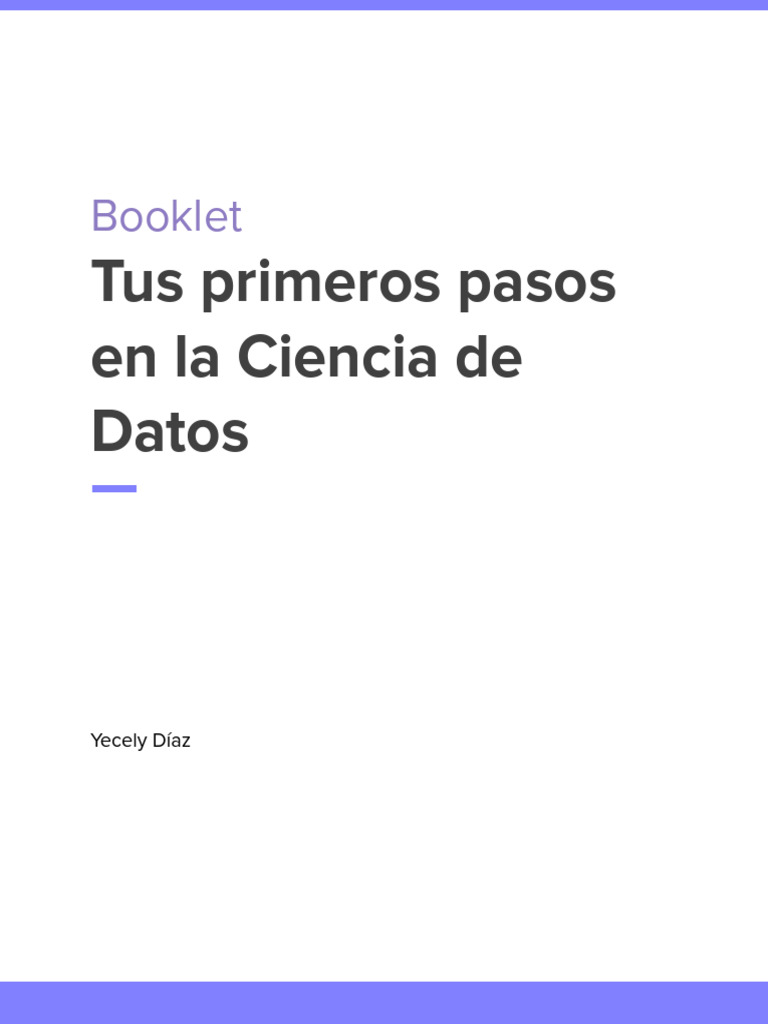 Libro Ciencia de Datos | PDF