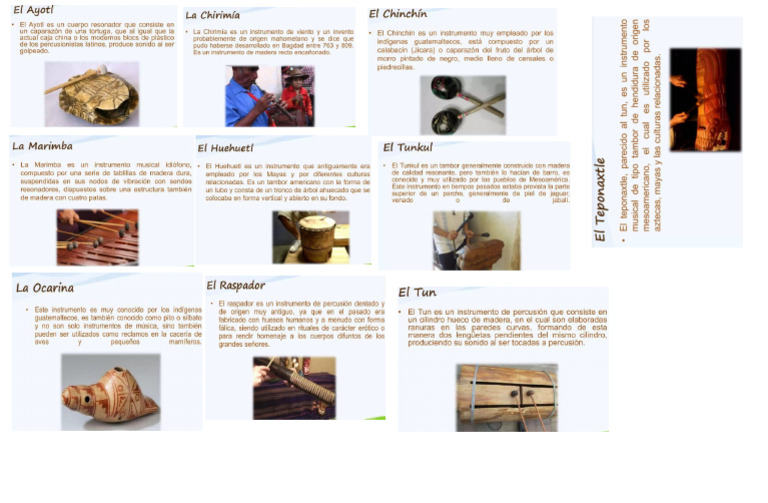 Instrumentos Autoctonos | PDF