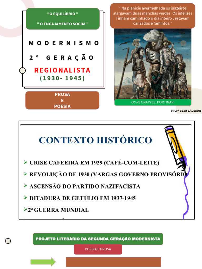 Modernismo 2â Geraã - Ã - o Prosa | PDF