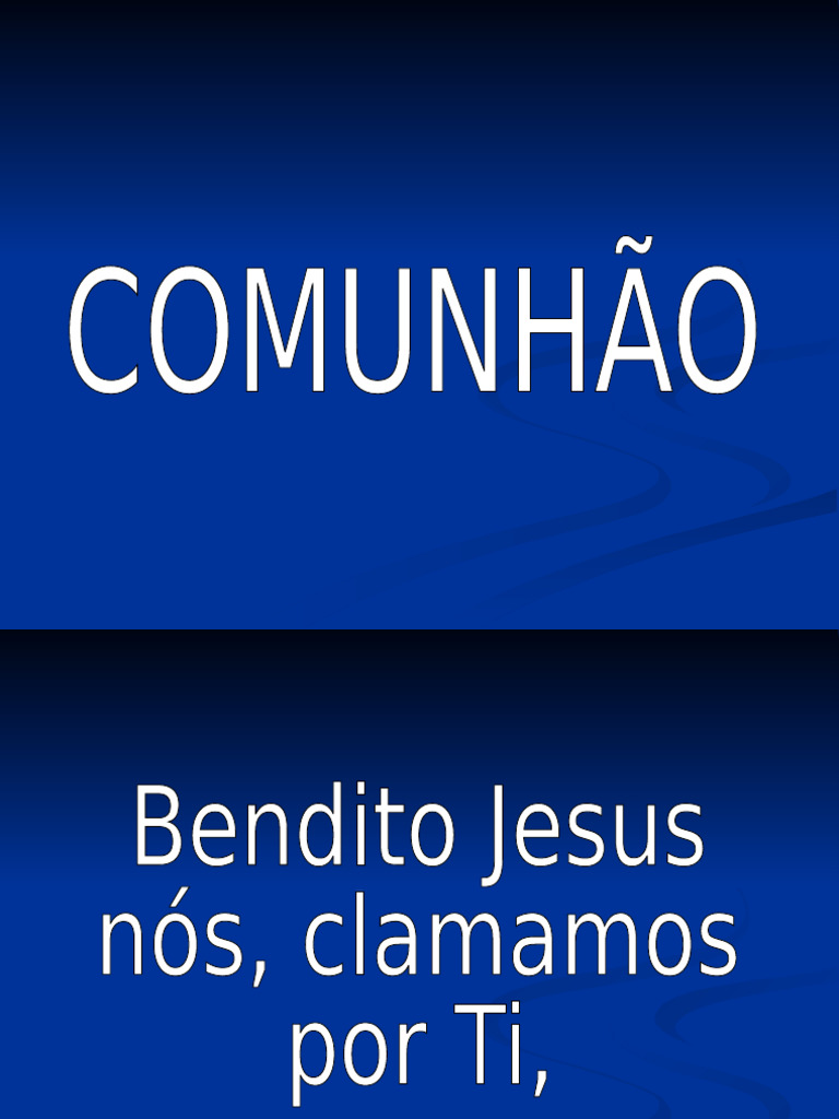 Bendito Jesus | PDF