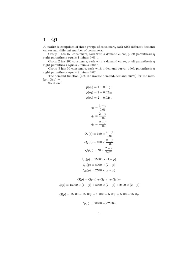 Econ HW1 Steps | PDF