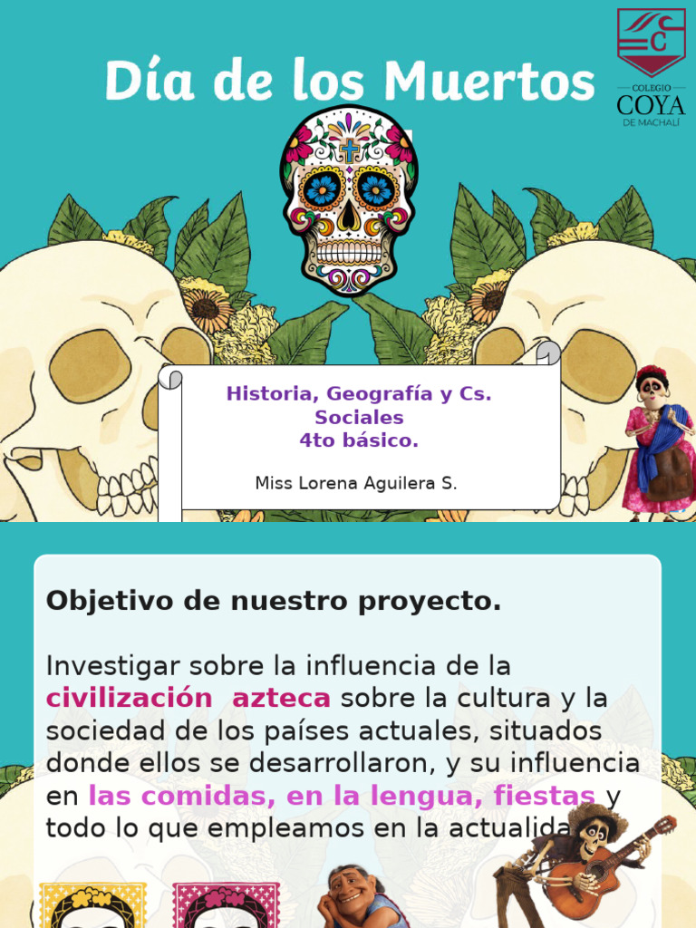 Proyecto dia de los muertos 4to | PDF