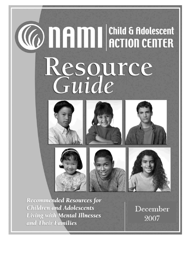 Adhd Resource Guide From Nami | PDF | Attention Deficit Hyperactivity ...