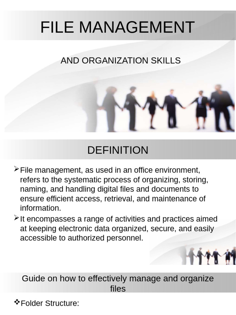 File Management | PDF