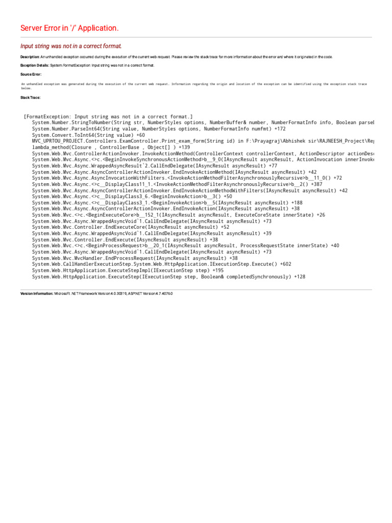 Exam Form Uprtou | PDF