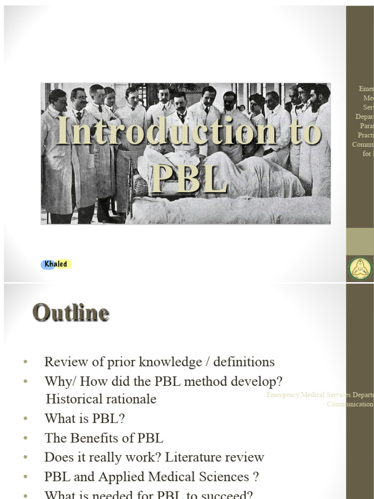 1 Intro To Problem Based Learning | PDF | Learning | Cognitive Science