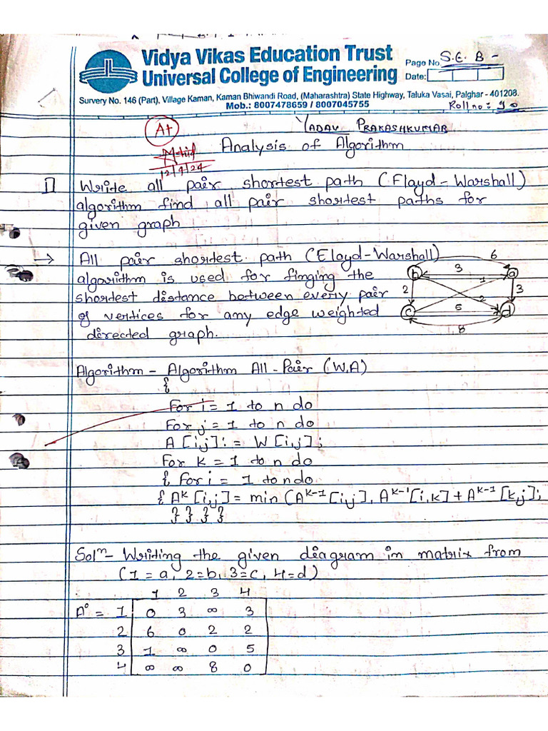 AOA Assignment 2 | PDF
