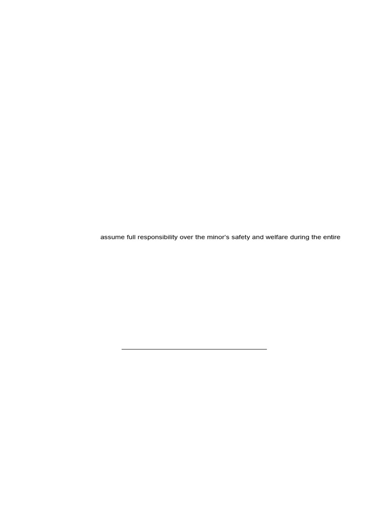 AFFIDAVIT OF UNDERTAKING Non Relative Companion | PDF