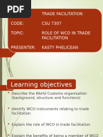 Safe Framework of Standards | PDF | Customs | Risk Management