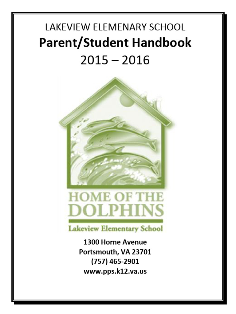 Parent Student Handbook | PDF