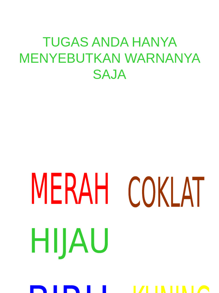 Game Warna | PDF