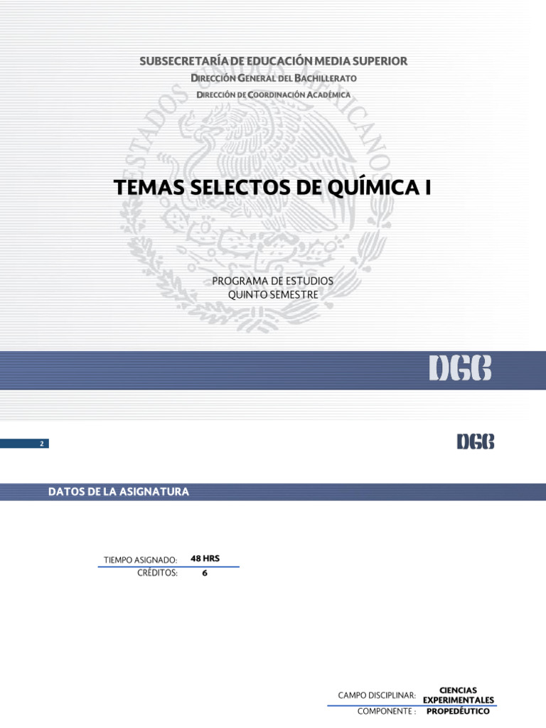 Temas Selectos de Quimica | PDF