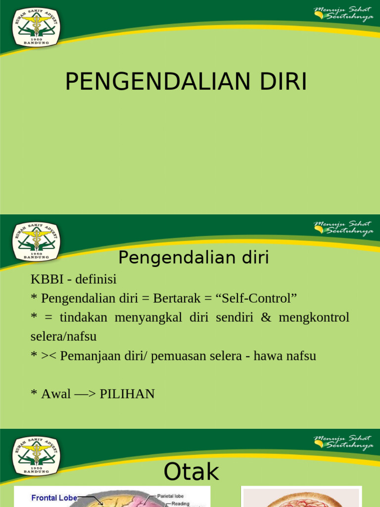 Pengendalian Diri | PDF