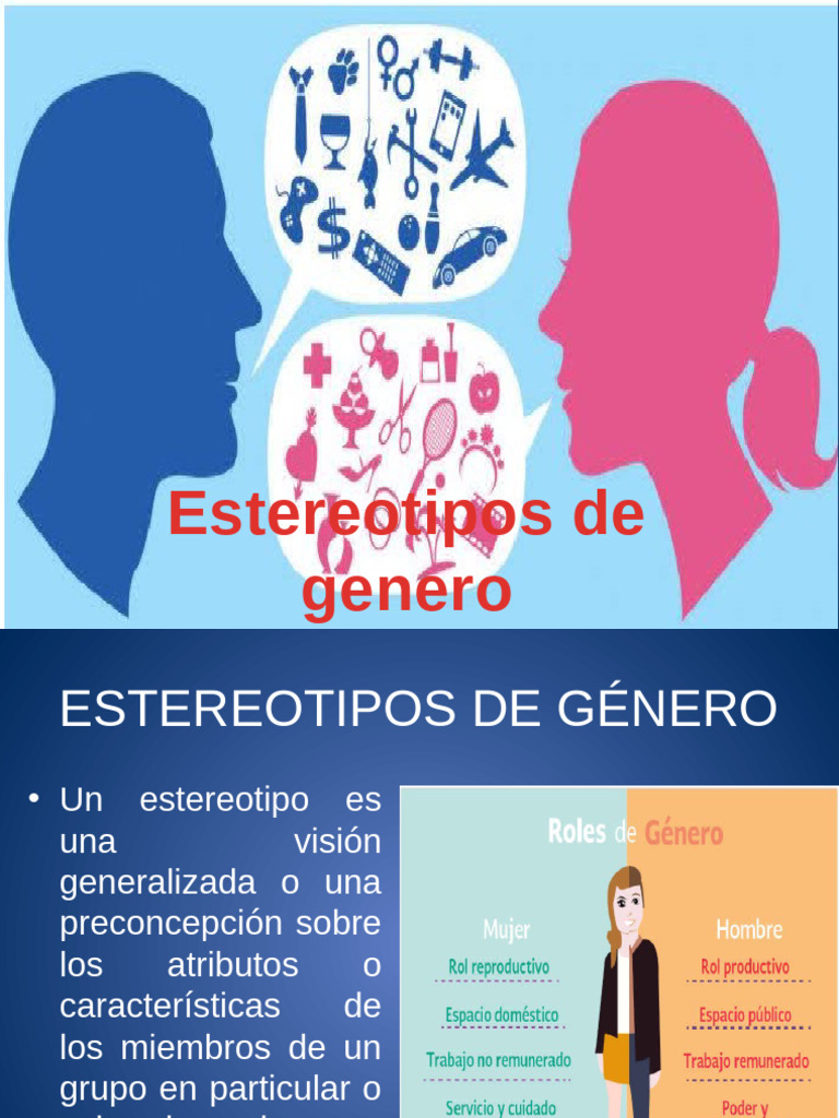 Estereotipos de Genero | PDF