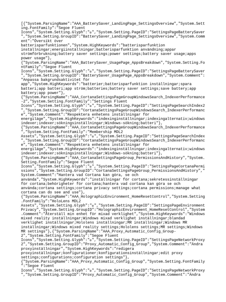 Settings Cache | PDF