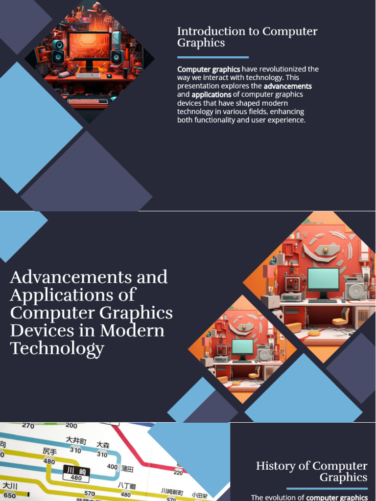 Slidesgo Advancements and Applications of Computer Graphics Devices in ...