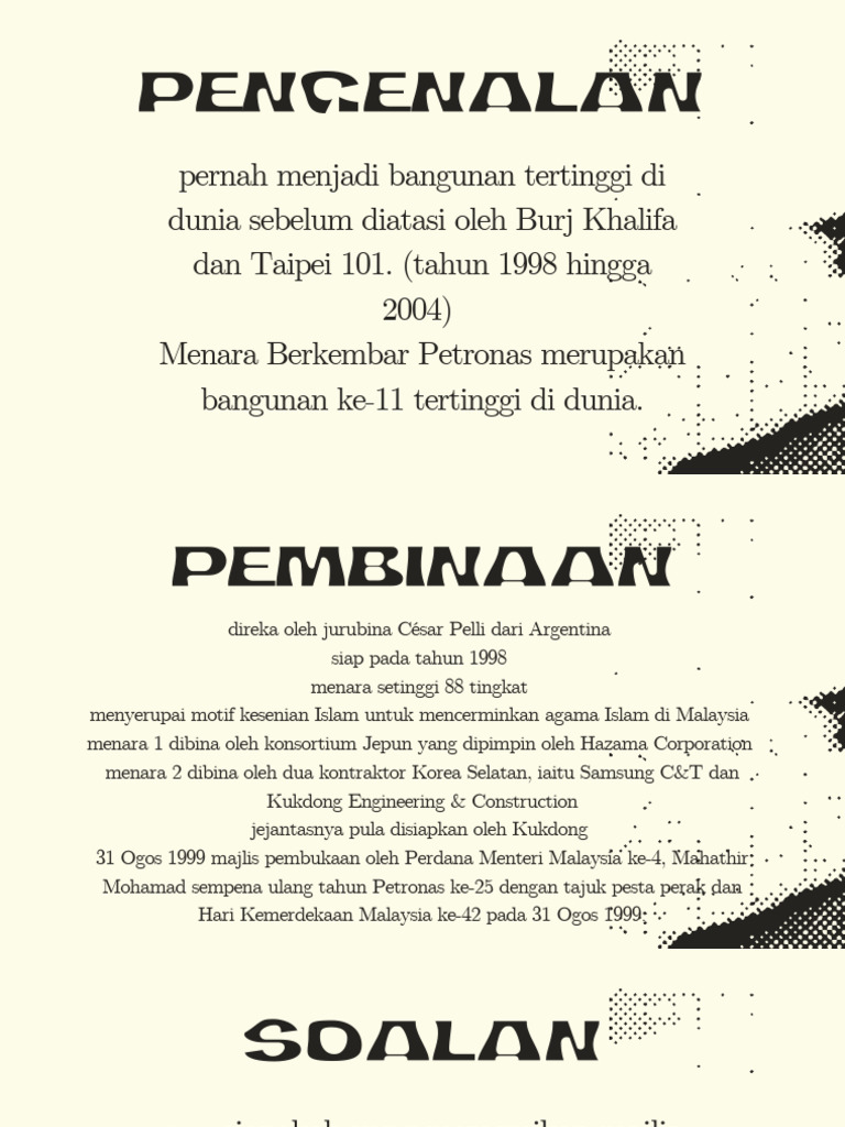 KLCC Sejarah | PDF
