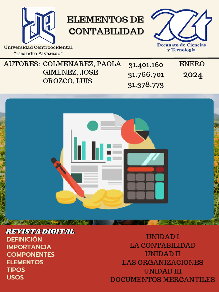 Elementos de La Contabilidad | PDF Elementos de La Contabilidad | PDF