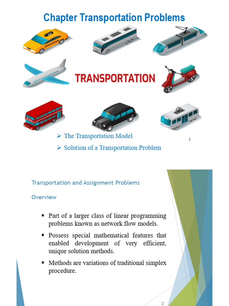 ASK Transportation Problem | PDF