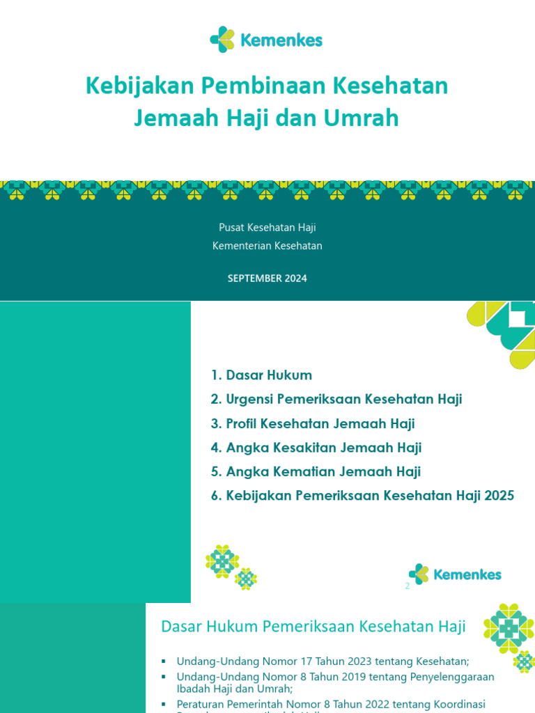 Sertifikasi Kebijakan Haji | PDF