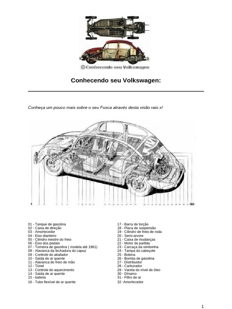 Conhecendo Seu Volkswagen | PDF