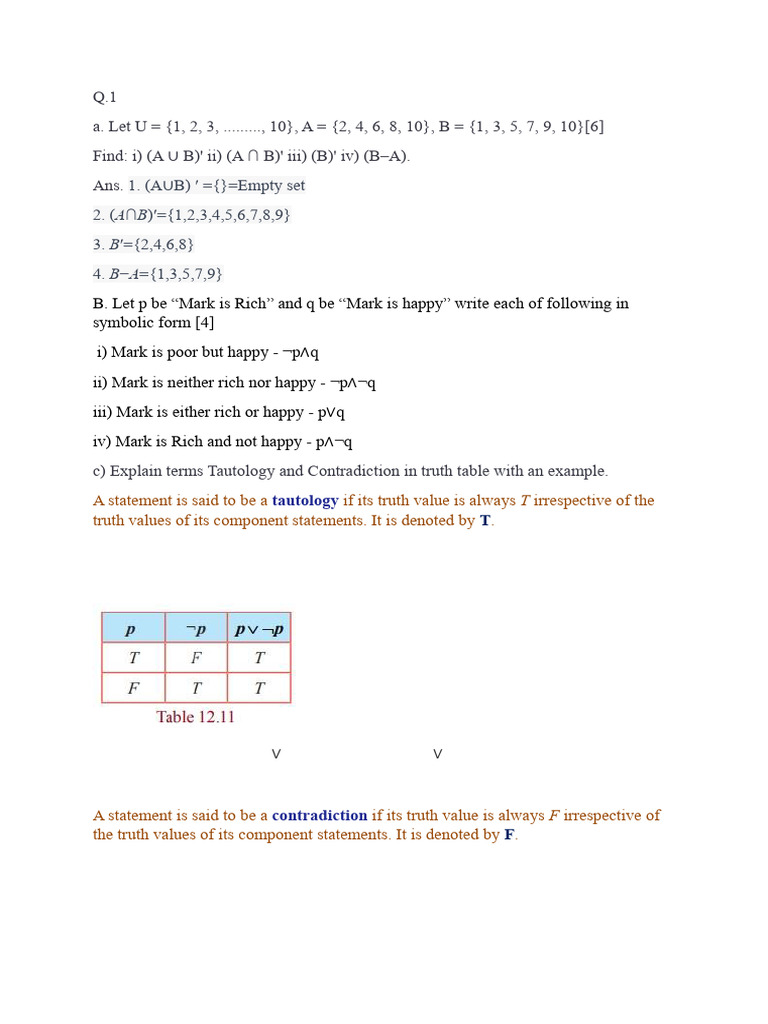 Insem Ans Sheet 2019 | PDF