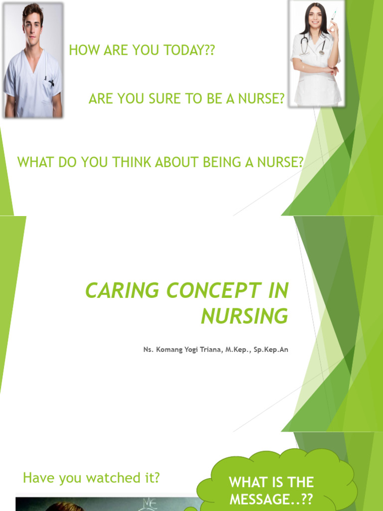 Teori Caring - 2024 - SMT 1 | PDF