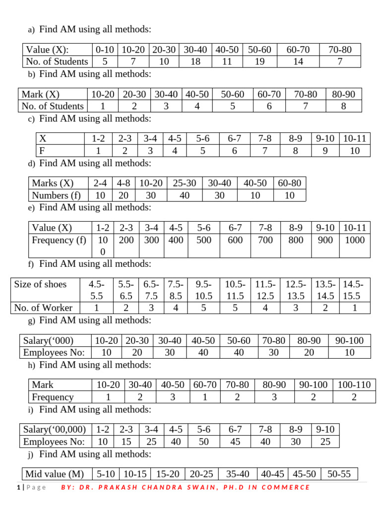 Continuous Series | PDF