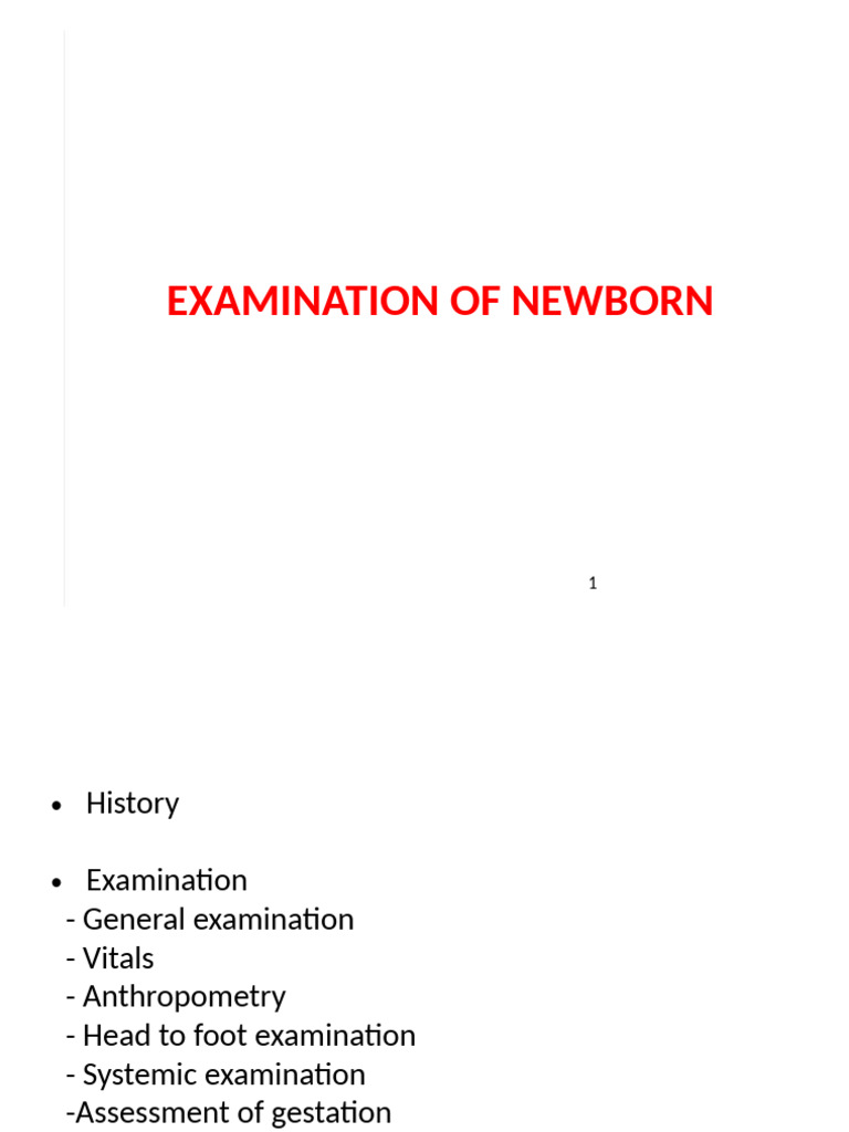Newborn | PDF
