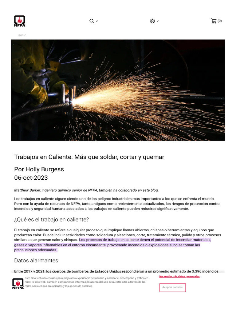 Soluciones de Seguridad para Trabajos en Caliente | PDF