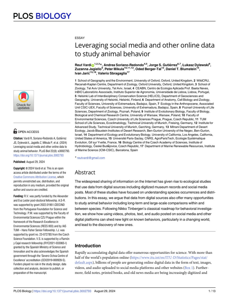 Journal Pbio 3002793 | PDF