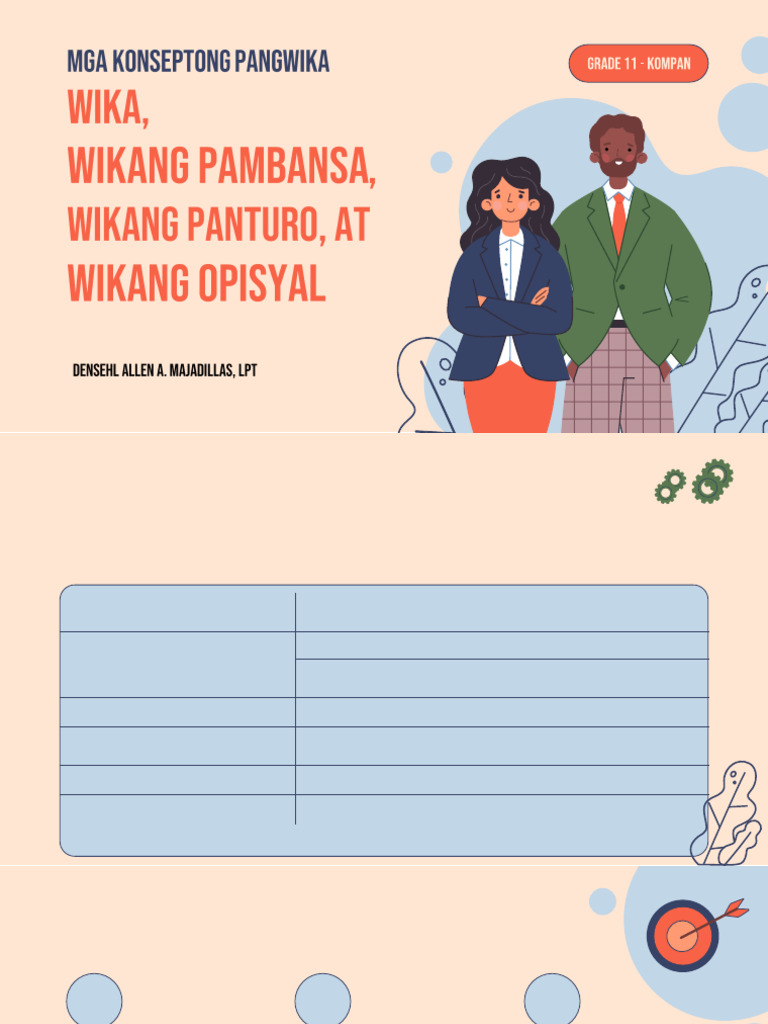 Kompan 11 Linggo 1 Wika | PDF