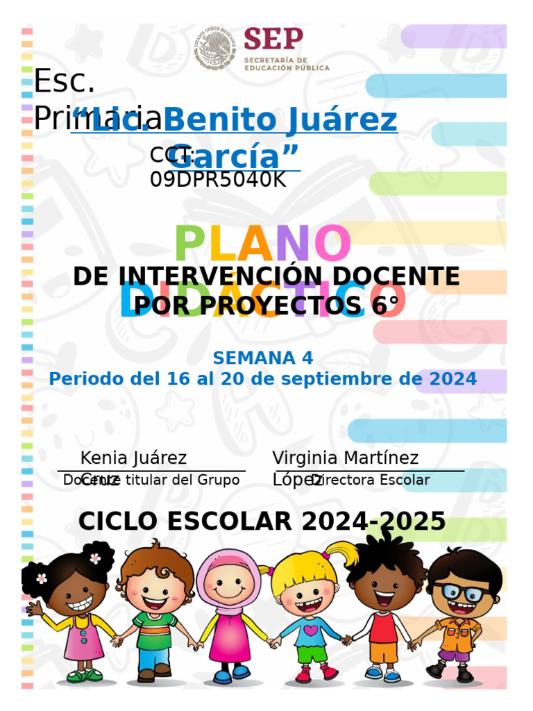 6° Sem4 Word Planeación Proyectos Darukel 24-25 | PDF | Evaluación ...