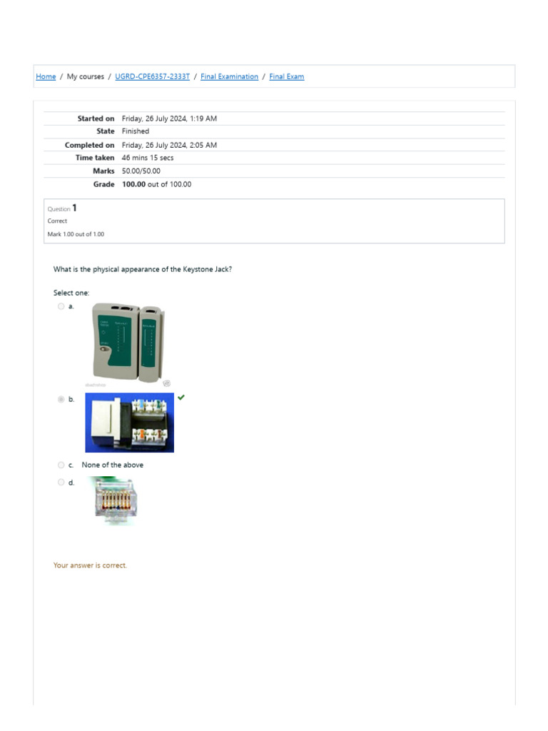 Final Lec Exam | PDF