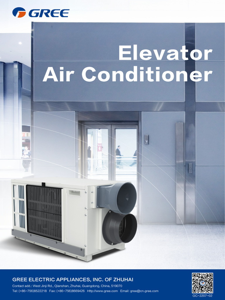 Gree's Elevator Air Conditioner Catalog | PDF