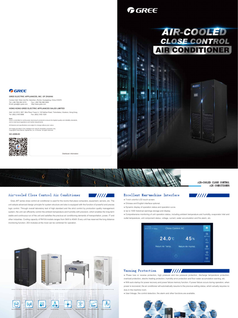 Gree's Precision Air Conditioner | PDF