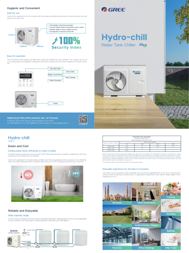 Gree Chiller Machine | PDF