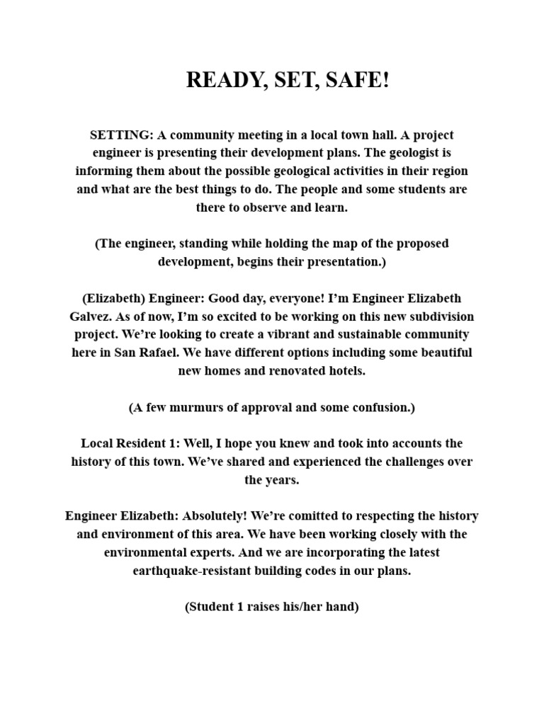 Ready Set Safe | PDF