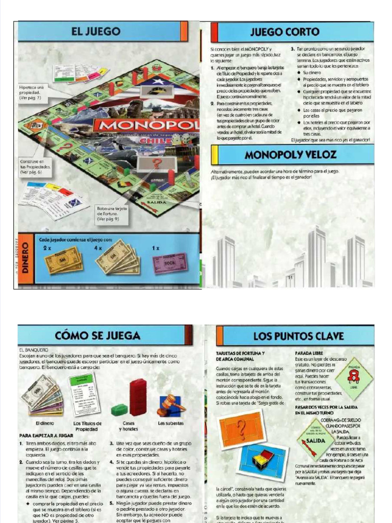 Manual Monopoly Chile | PDF