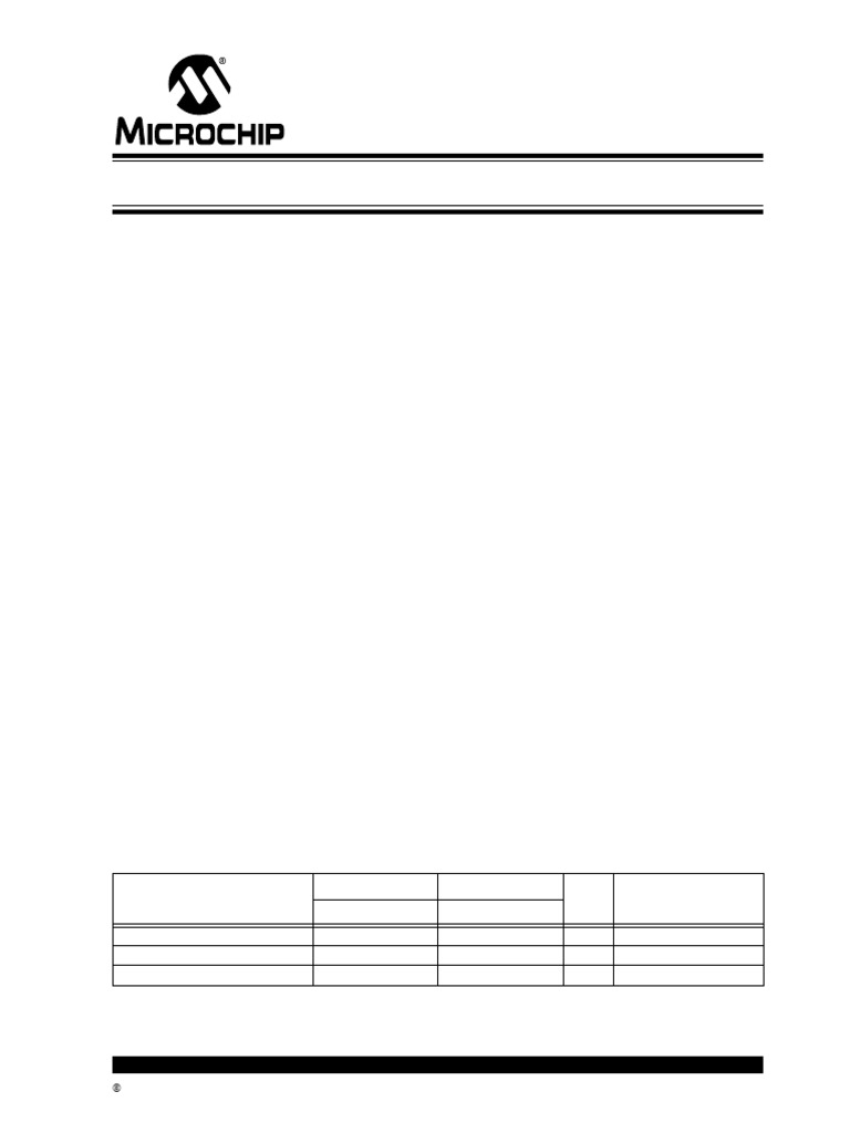 PIC16F54/57/59: 18/20/40-Pin Flash Microcontroller Product Brief | PDF
