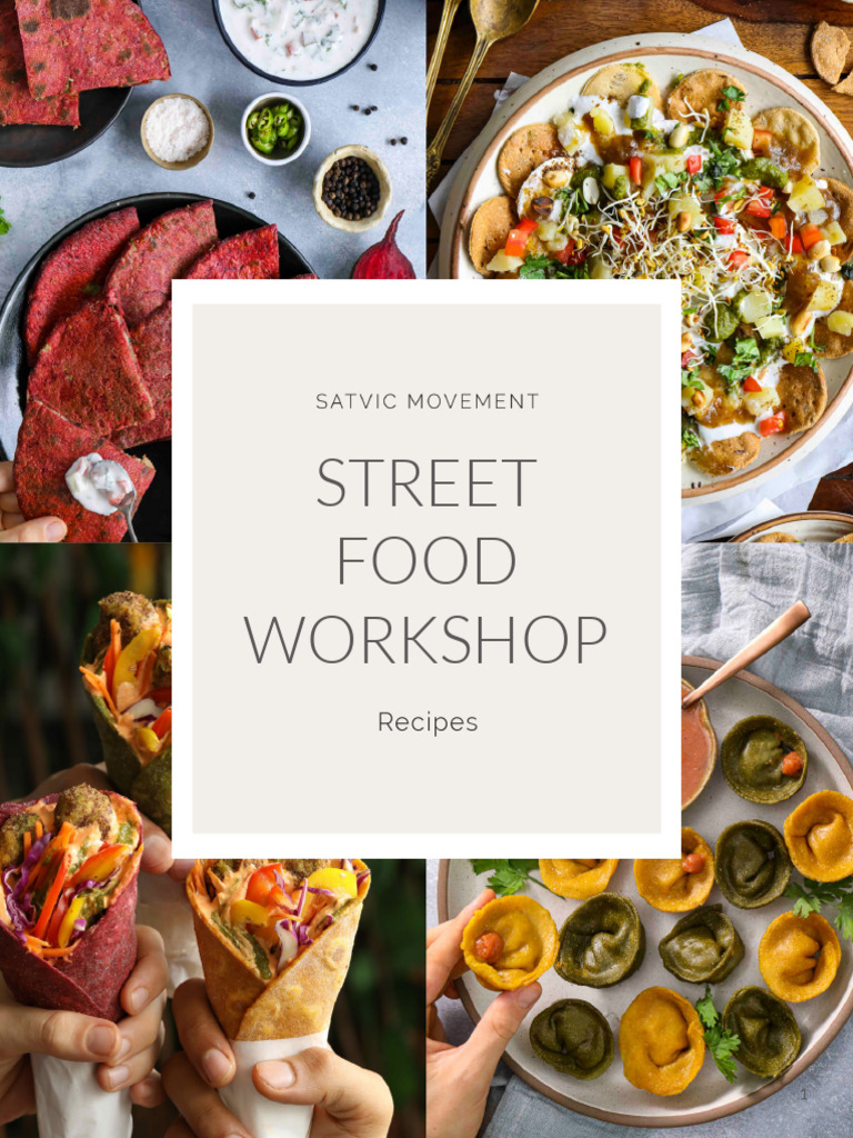 Recipes - Street Food Workshop | PDF