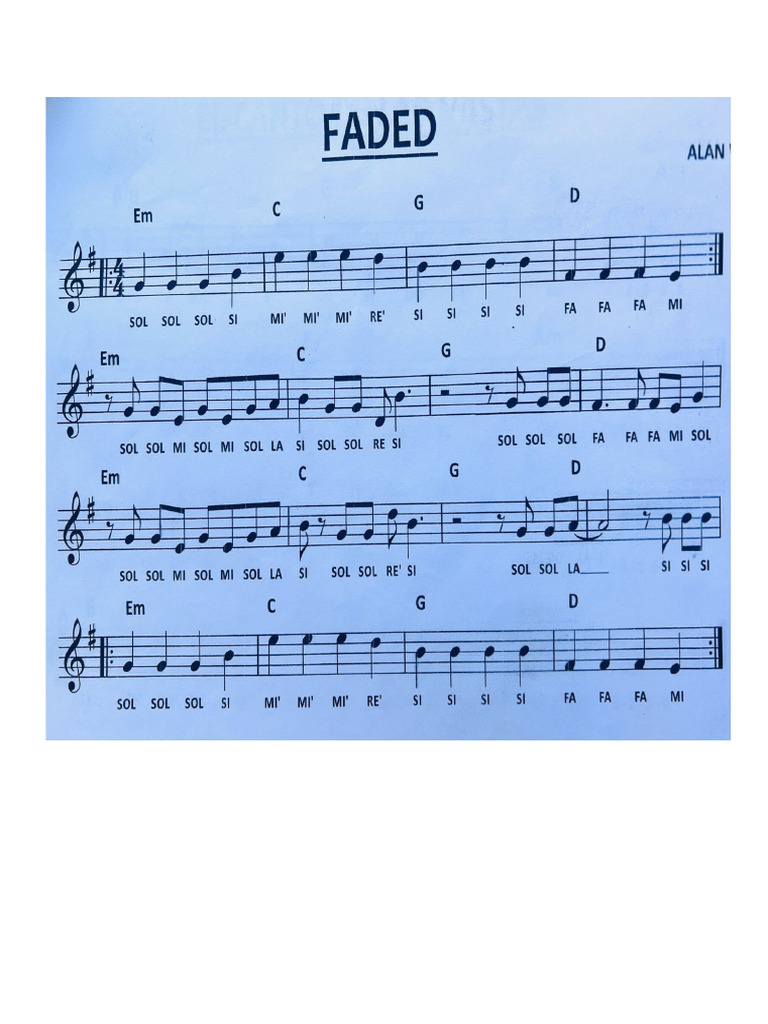 FADED | PDF