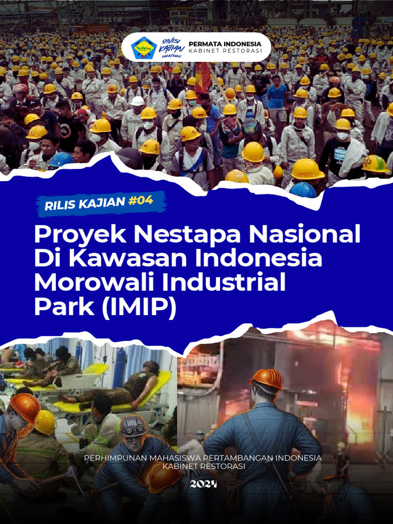 RILIS KAJIAN #4 Proyek Nestapa Nasional Di Kawasan Indonesia Morowali Industrial Park | PDF