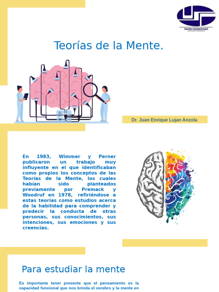 Teorias de La Mente | PDF